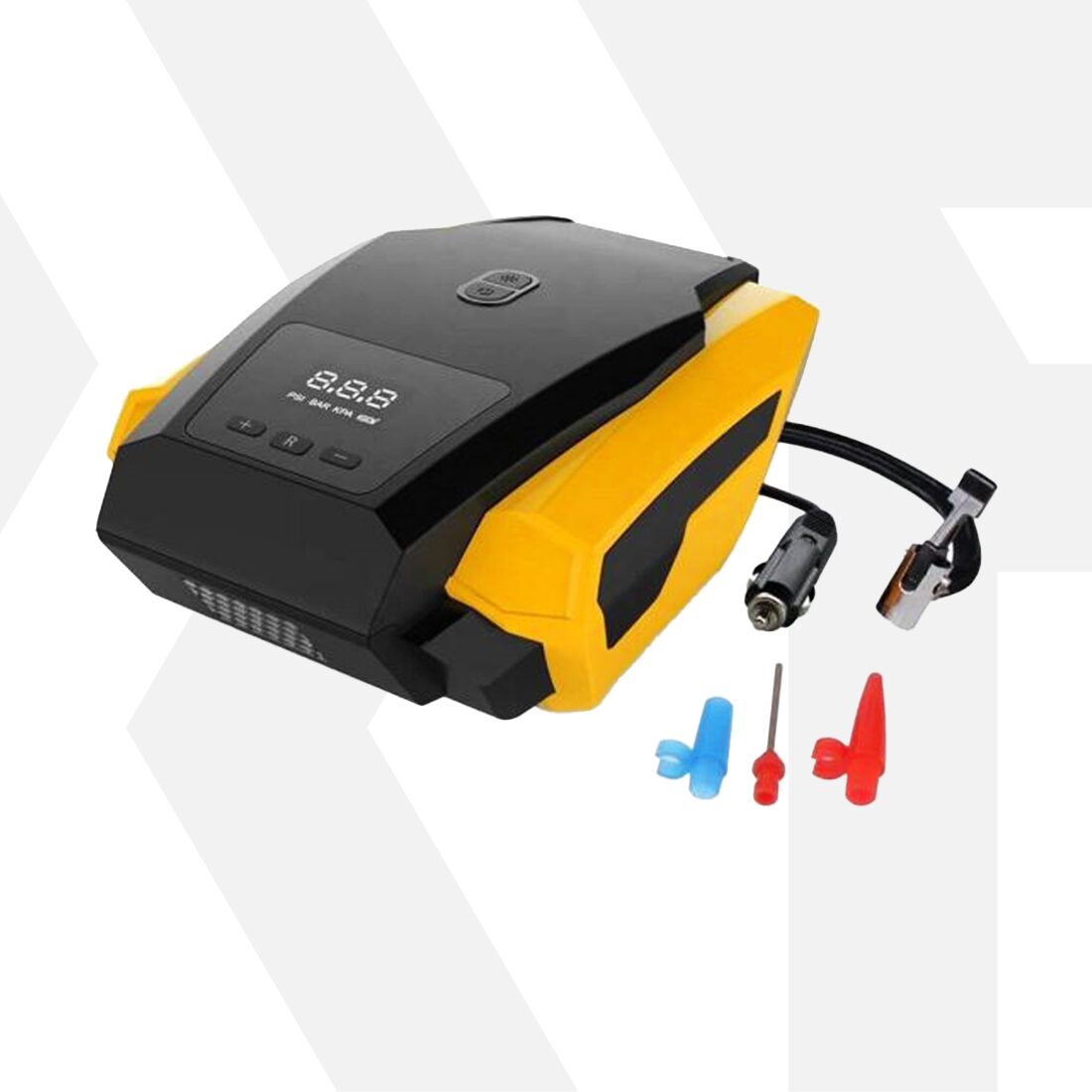 Compresor auto digital cu LED, 12 V, 35L/min - Roll Fast