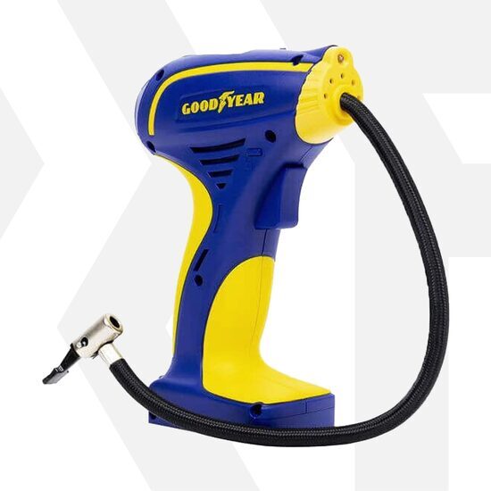 Compresor aer cu acumulator, afisaj digital, Goodyear - Roll Fast