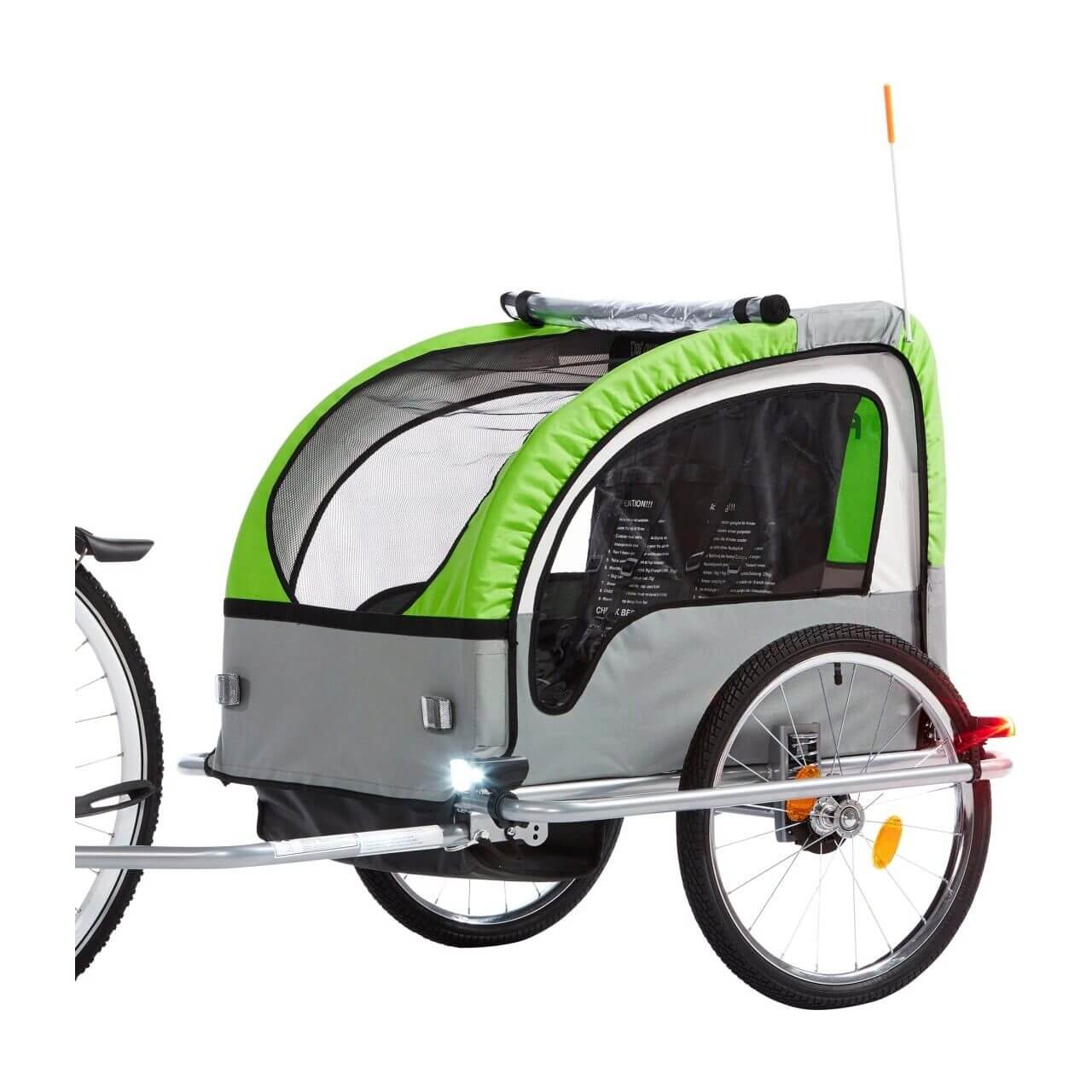 Remorca bicicleta pentru transport copii, Fischer - Roll Fast