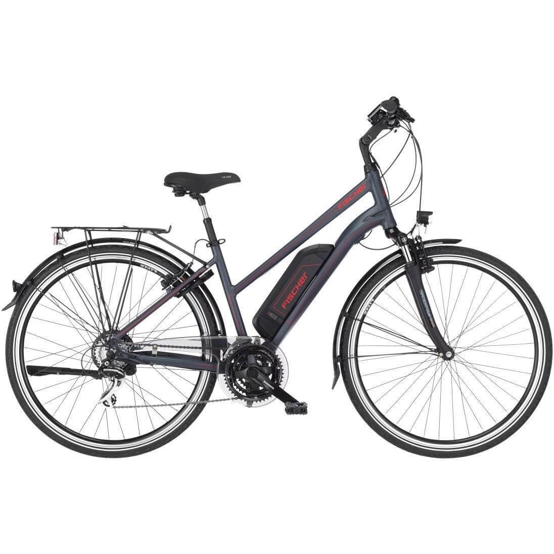 Bicicleta femei, electrica Trekking/Oras , Fischer ETD – 1806, 28 inch ...